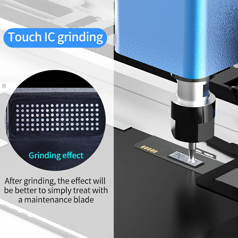 CNC Chip Grinding Machine for Chip IC, CPU, Nand and Mainboard Grind ...