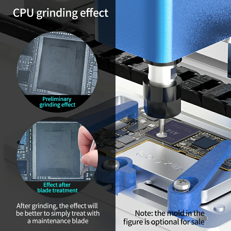 CNC Chip Grinding Machine for Chip IC, CPU, Nand and Mainboard Grind ...