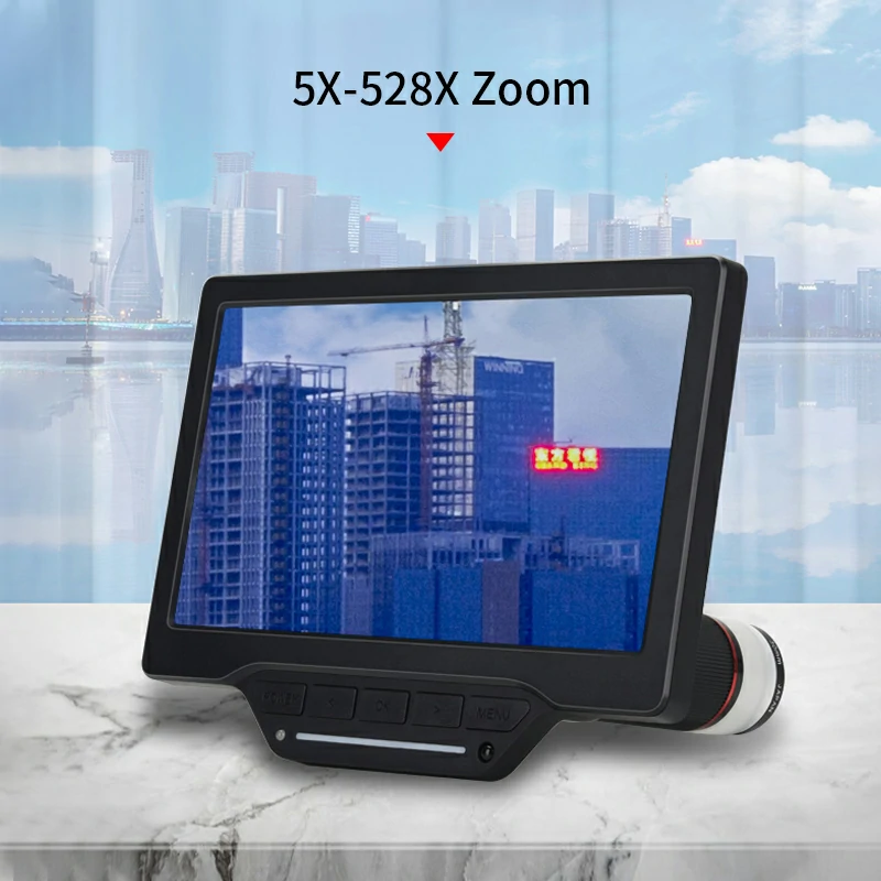 7 Inch HD Large Screen Digital Industrial Microscope for BGA Rework ...