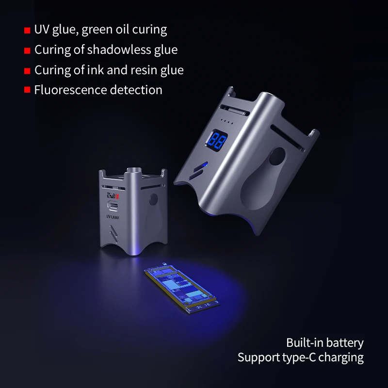 LED Light Mobile Repair UV Curing Lamp With Fan for LCD and Green Oil ...