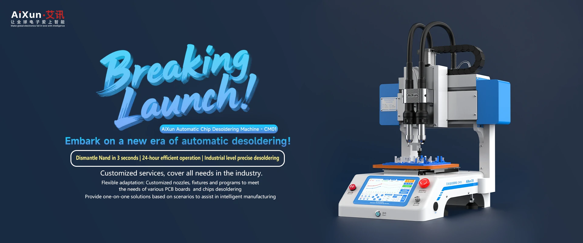 Soldering Stations | Soldering Iron | Hot Air Rework Station_AiXun ...